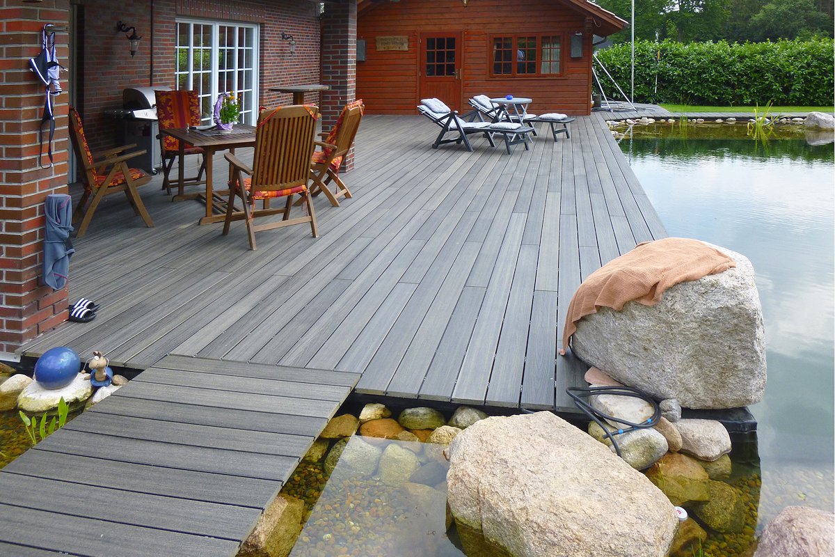 Terrasse WPC - Holz Sinsel